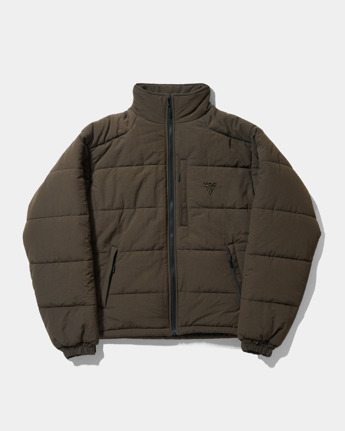PUFFER JACKET - BROWN | STORROR | Parkour Clothing